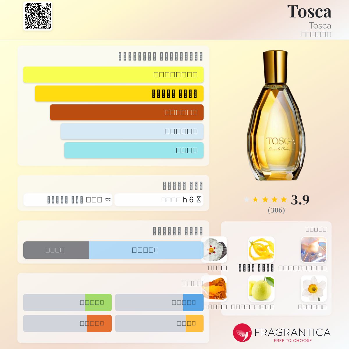 توسكا توسكا للنساء / Tosca Tosca For Women – V Perfumes
